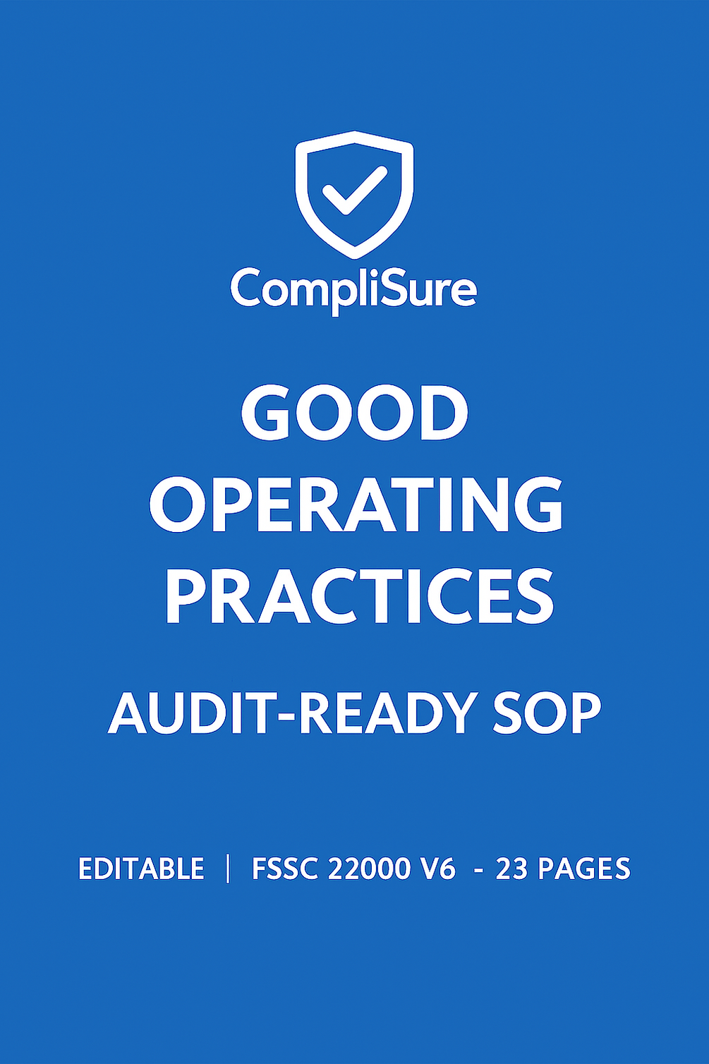 GOP for Cold Storage Hygiene – Audit-Ready SOP