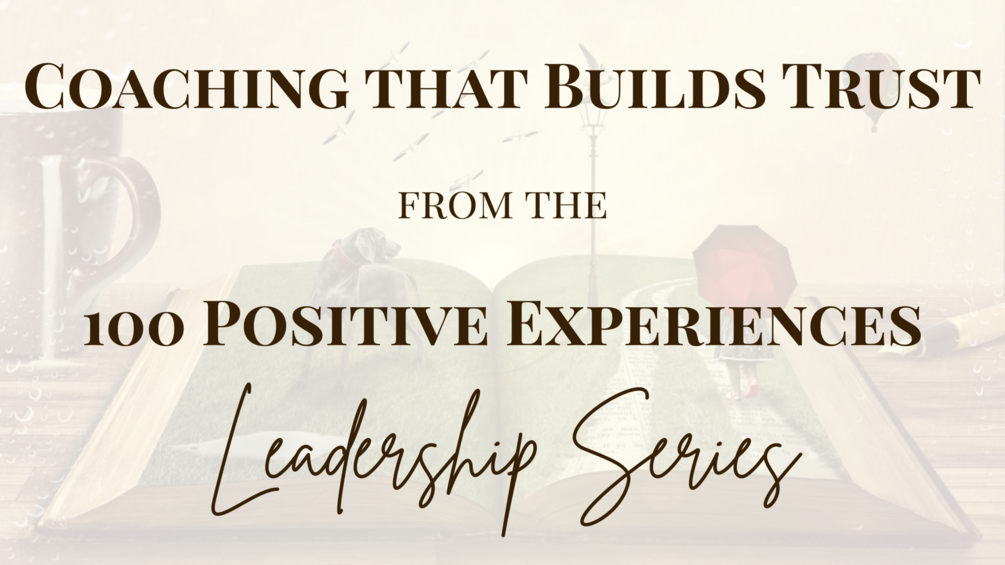 Free Webinar: Coaching That Builds Trust