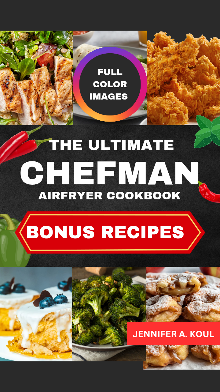 The Ultimate Chefman Airfryer Cookbook Bonus Recipes