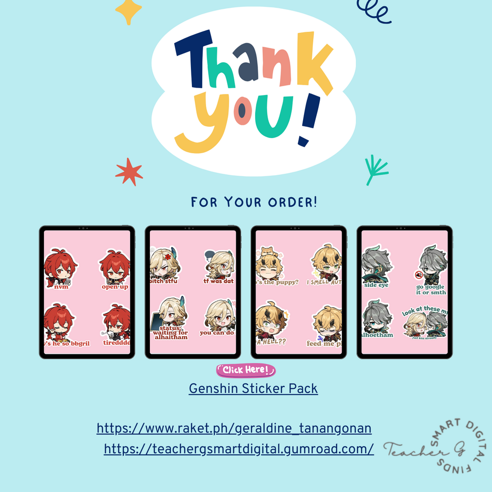 Genshin Sticker Pack