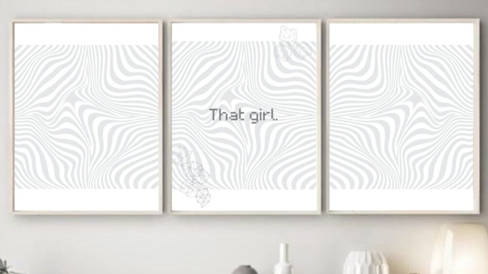 That Girl Wall Art