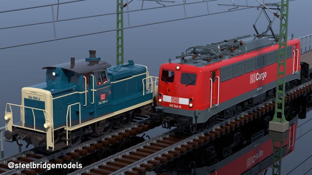 Wallpaper BR 140 DB Cargo
