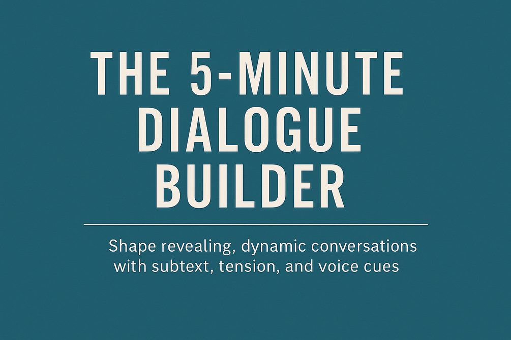 The 5-Minute Dialogue Builder