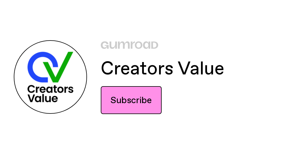 Creators Value