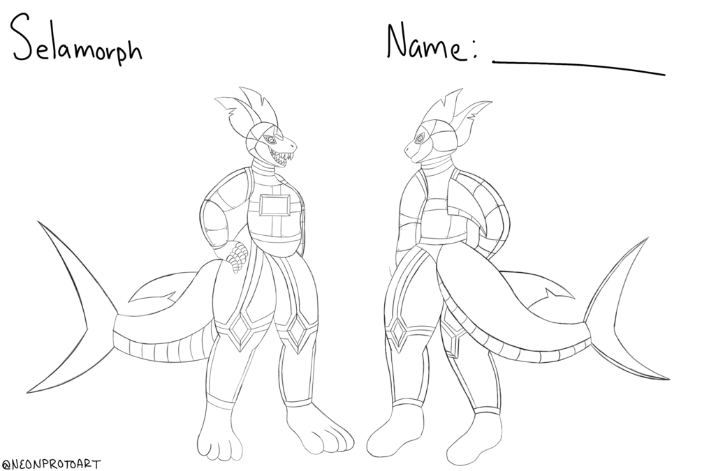 Selamorph F2U ref sheet base