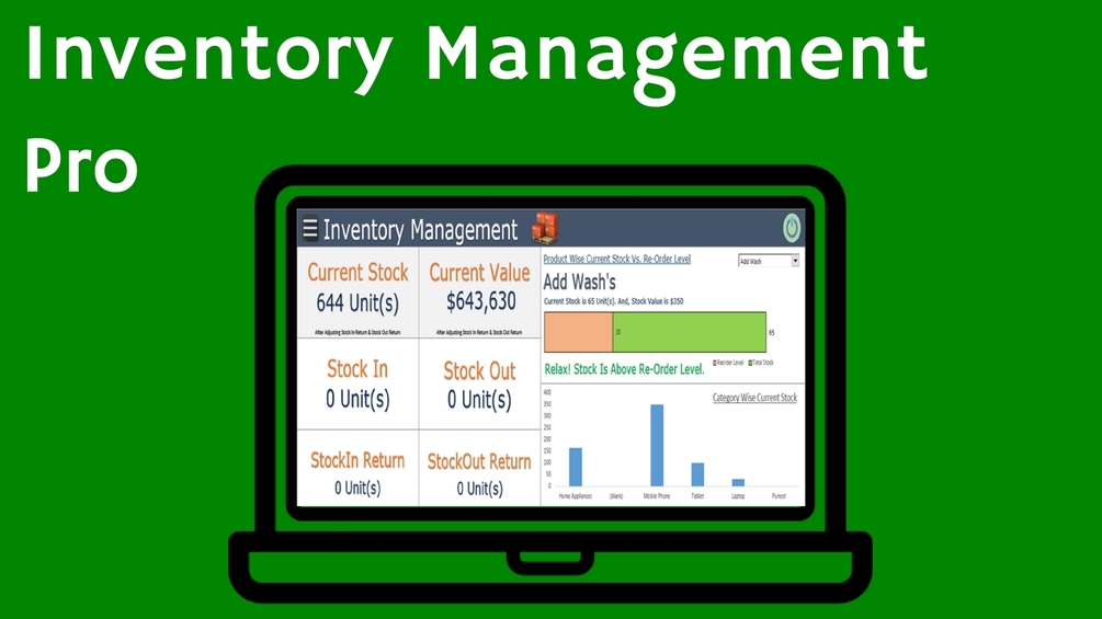 Inventory Management Pro [Excel Template]