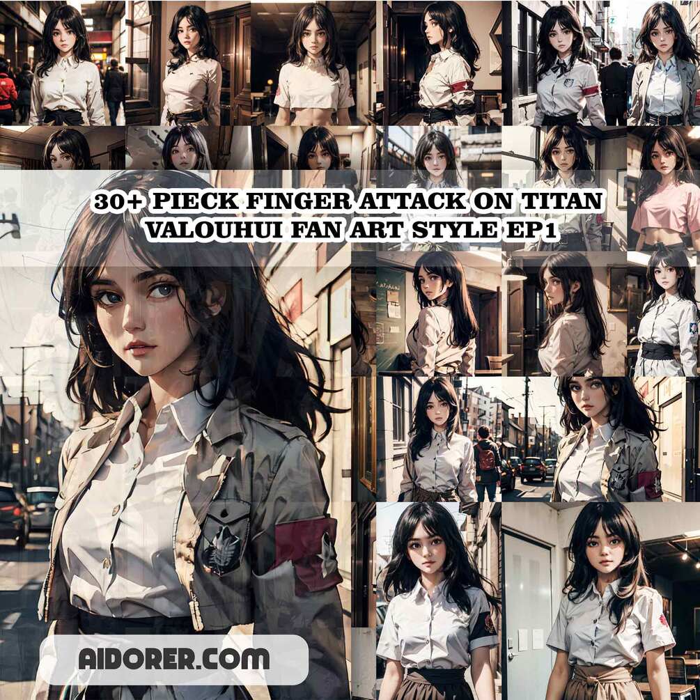 30+ PIECK FINGER ATTACK ON TITAN VALOUHUI FAN ART STYLE EP1
