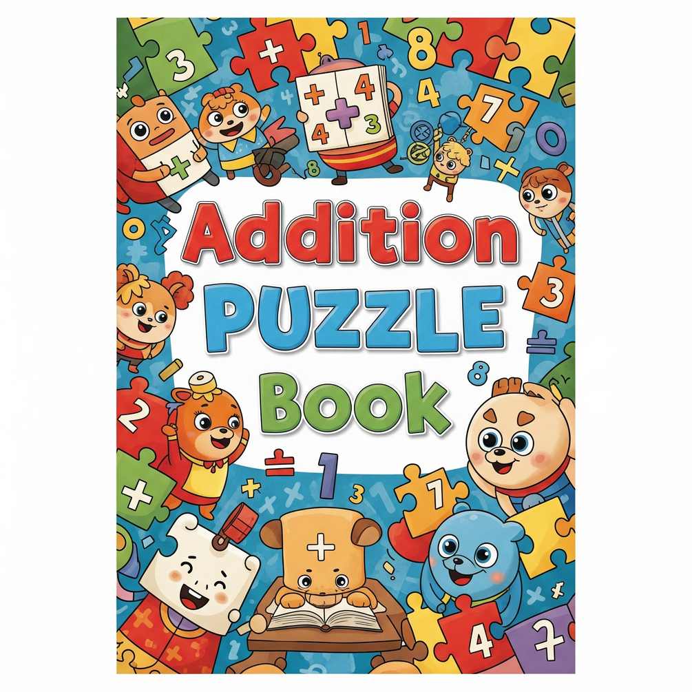 Addition Puzzle Book