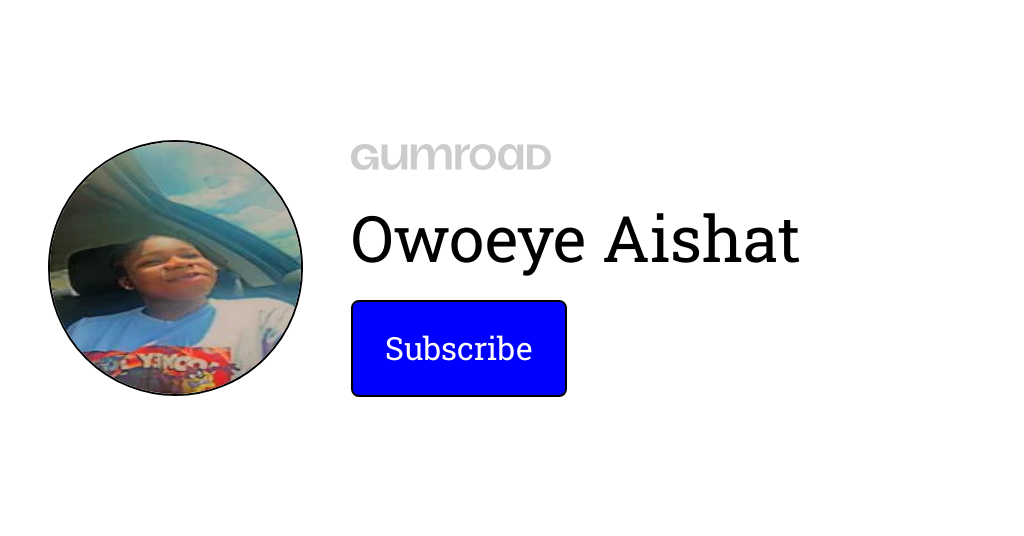 Owoeye Aishat