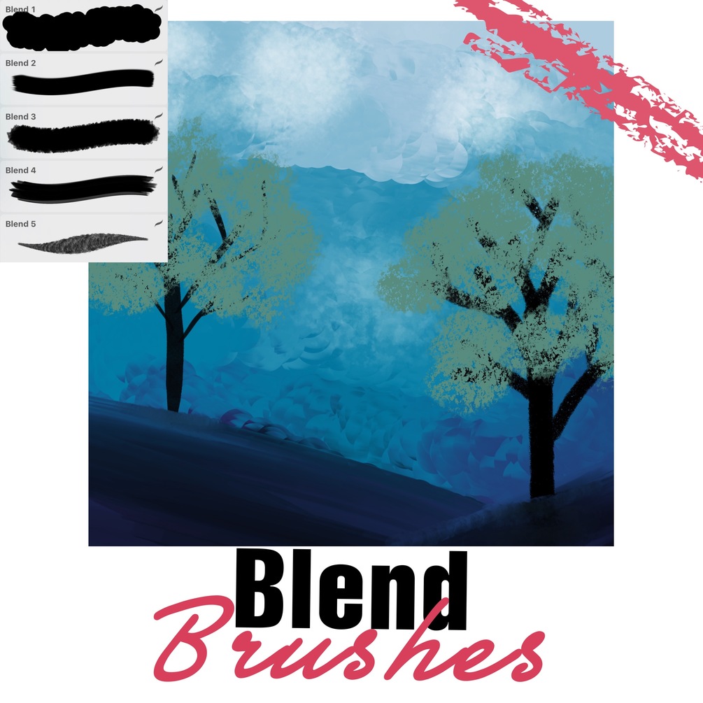 Procreate blend brushes