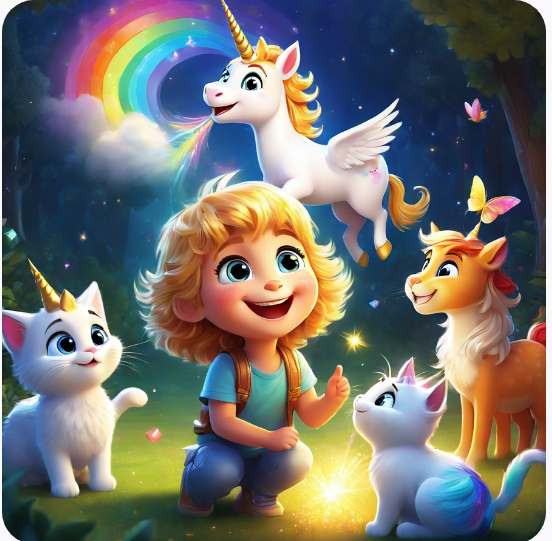 Bedtime stories The Magical Adventures of Sparkle and Friends