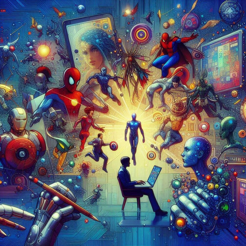 Unlock Imagination: Dive into Abstract Fantasy Comics!"