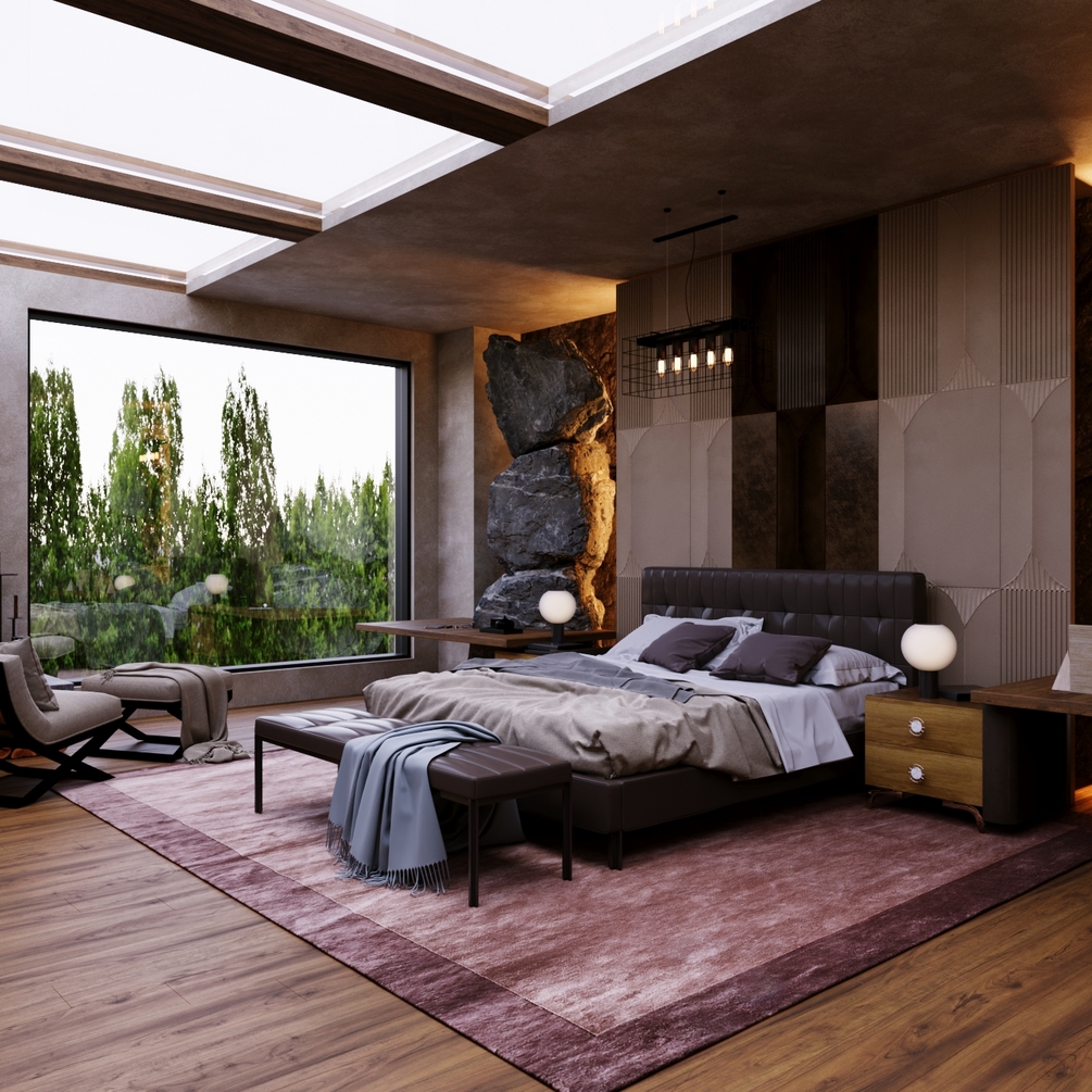 Interior - 3D Bedroom Design - 111023