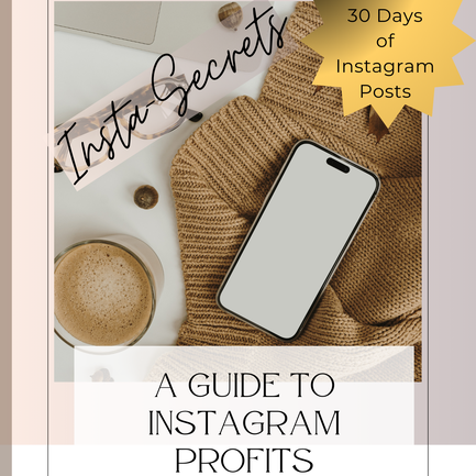 Insta-Secrets: A Guide to Instagram Profits