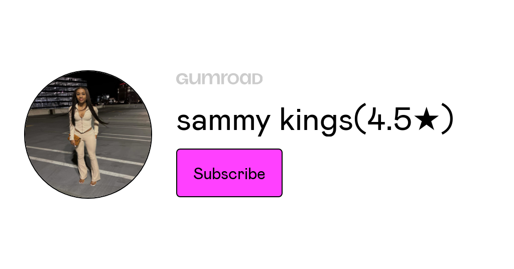sammy kings(4.5★)