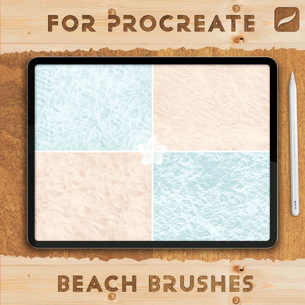 Free Summer Beach Brushes for Procreate