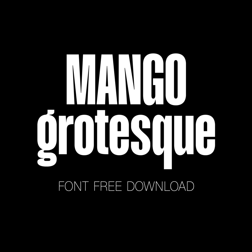 MANGO GROTESQUE FONT FREE