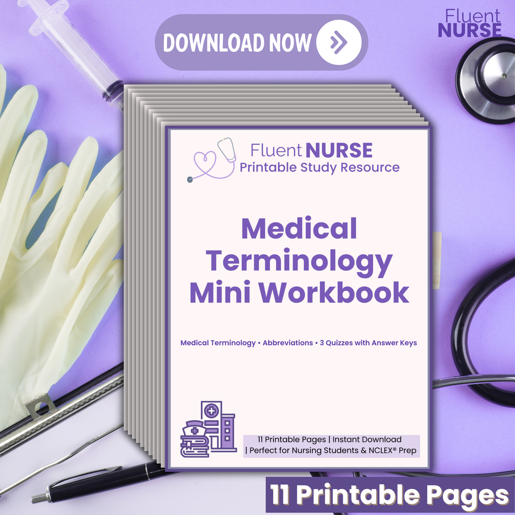 Medical Terminology Mini Workbook