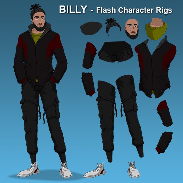 Billy (Flash Character Rigs)
