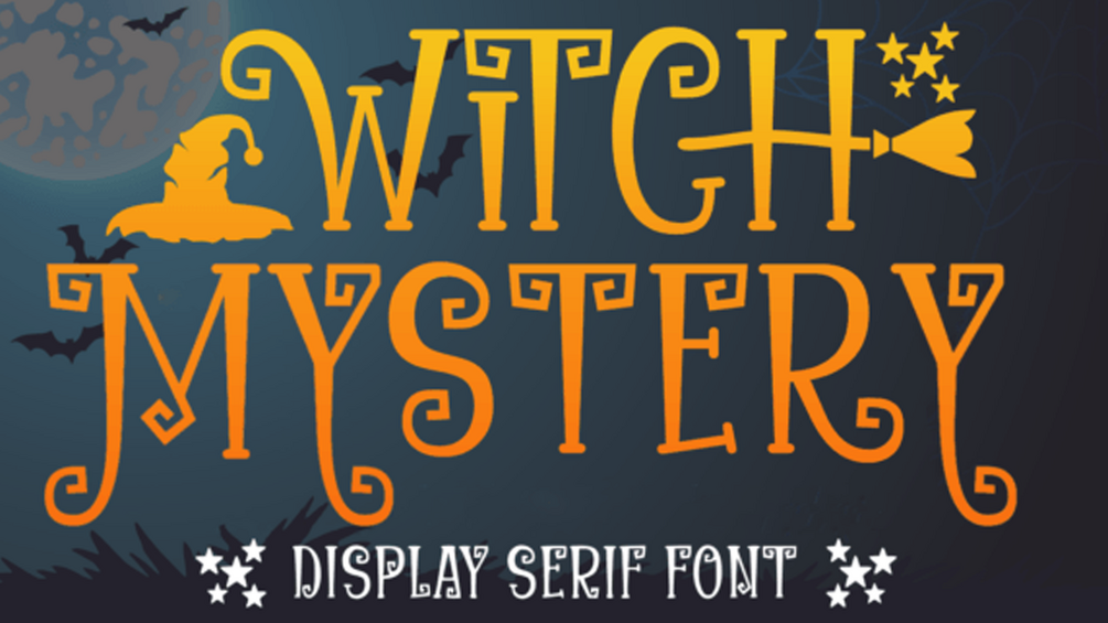 Witch Mystery Font – Enchanting & Spooky Gothic Typeface