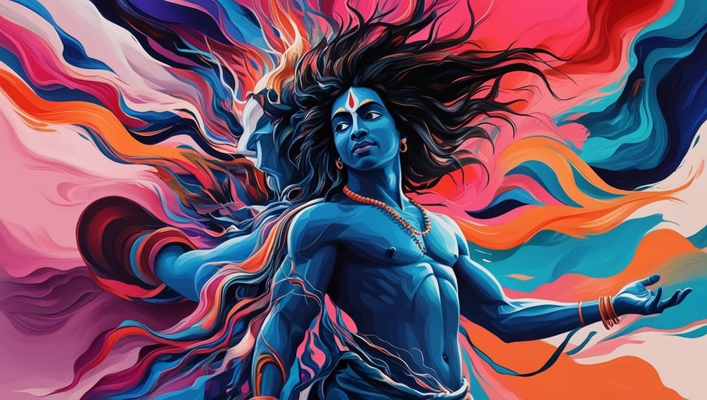 Divine Inspiration: Abstract Expression Images of Gods 🎨🌟