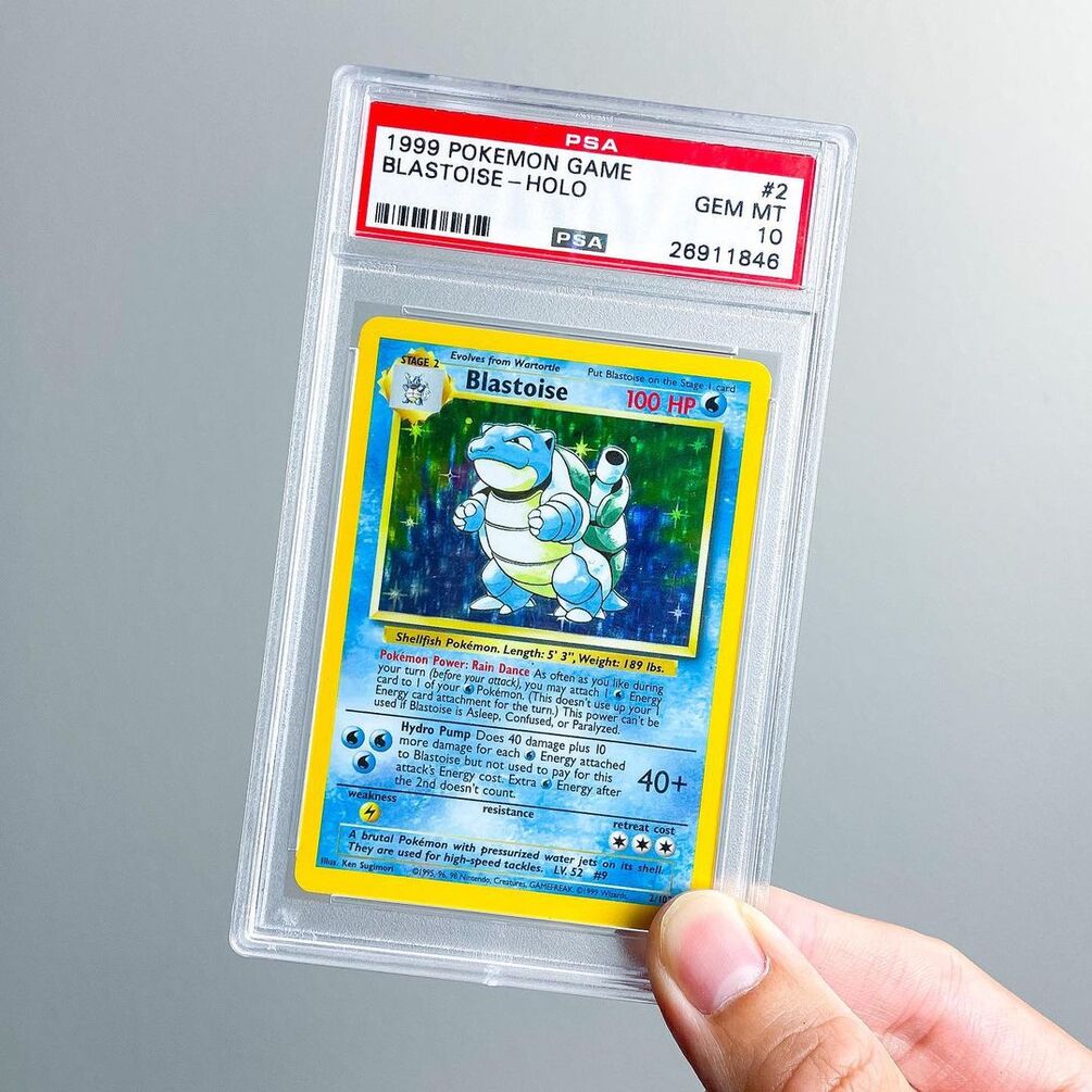 Blastoise [Shadowless] #2 Pokemon Base Set PSA10