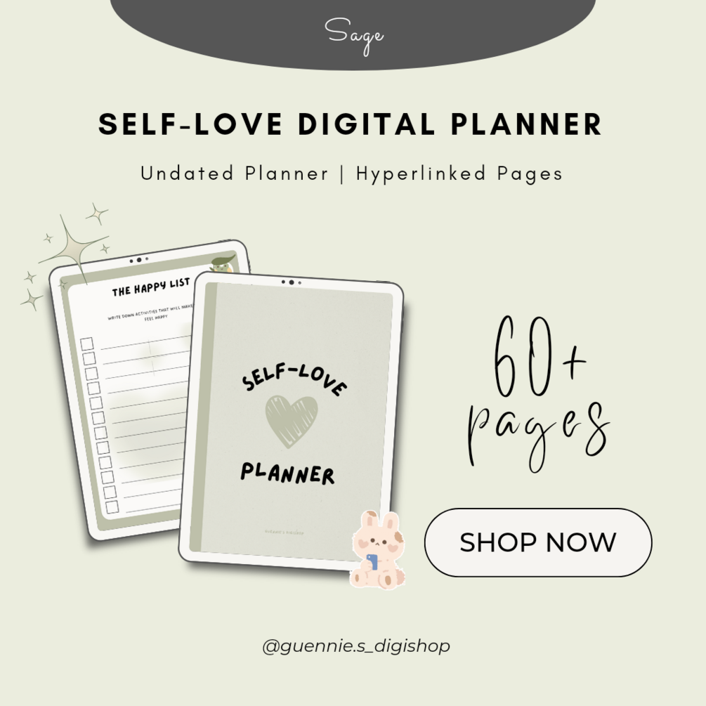 Sage Self-Love Digital Planner