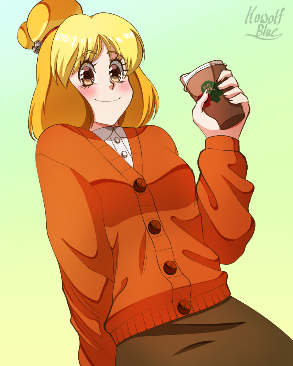 ACNH Isabelle Human Version