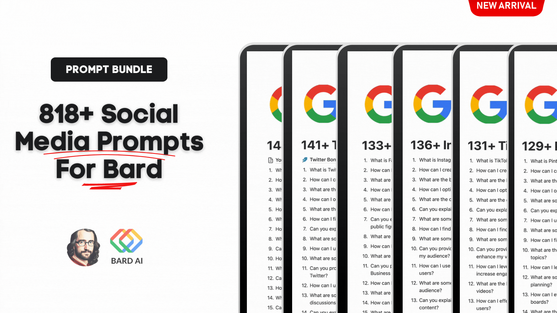 133+ Facebook Prompts for Bard