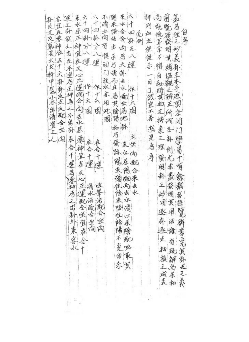 Chinese classical literature | Taoist fine literature | Xuan Kong secret book: 64 Gua theory qi ...