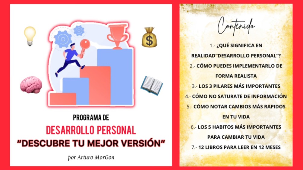 Personal Development Program | ¡DESCUBRE TU MEJOR VERSIÓN! Programa de ...