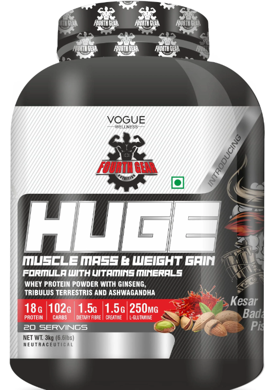 Fourth Gear Nutrition Huge Mass Gainer