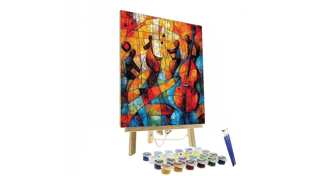 Pablo Picasso Inspired Soulful Symphony - DIY Painting By Numbers Kit