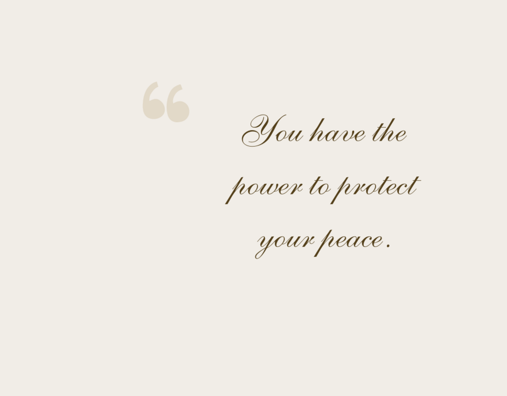 the power of peace