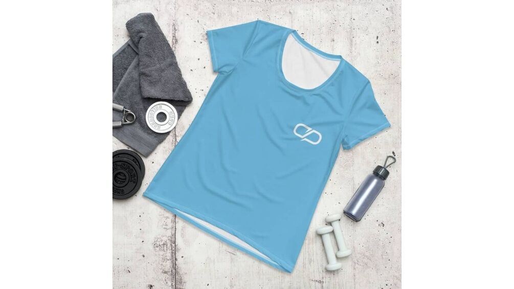 Coach Parry Women's Athletic T-Shirt - Blue