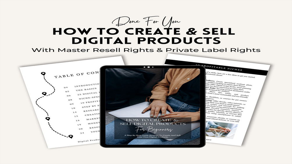 How To Create and Sell Digital Products Guide
