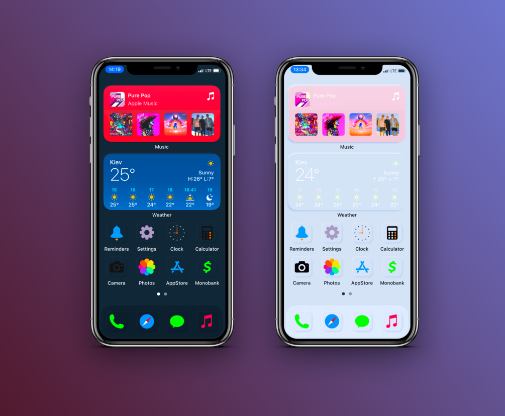 iOS 14 Icons Neuomorphism