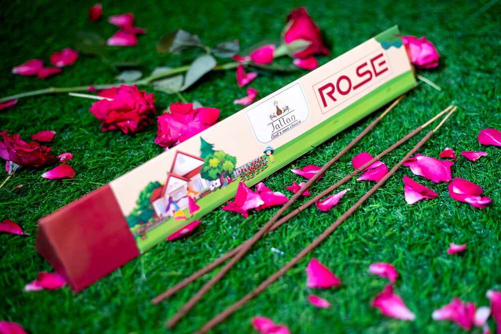 Indian Rose Incense Sticks – 30 Sticks