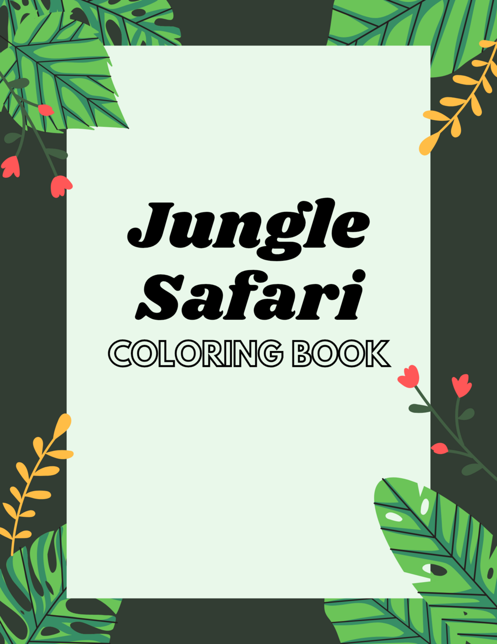 Jungle Safari Coloring Book