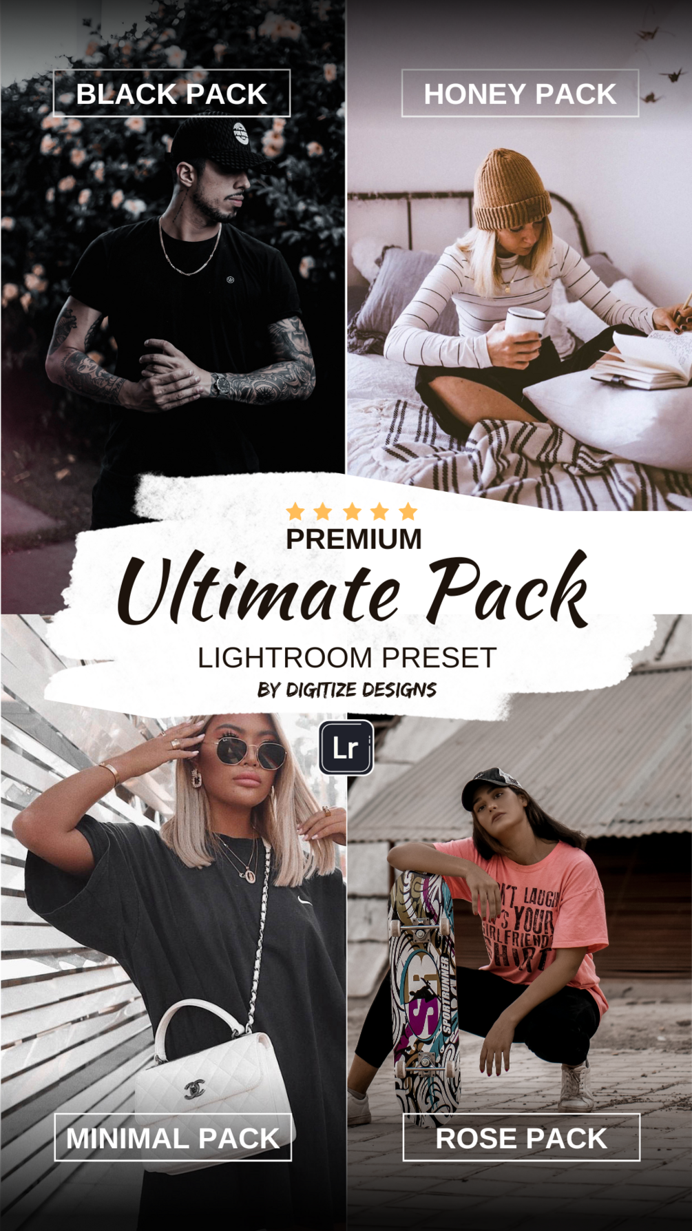 Ultimate Lightroom Presets Collection by Digitize Designs