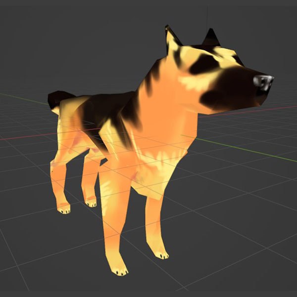 Low Poly Dog