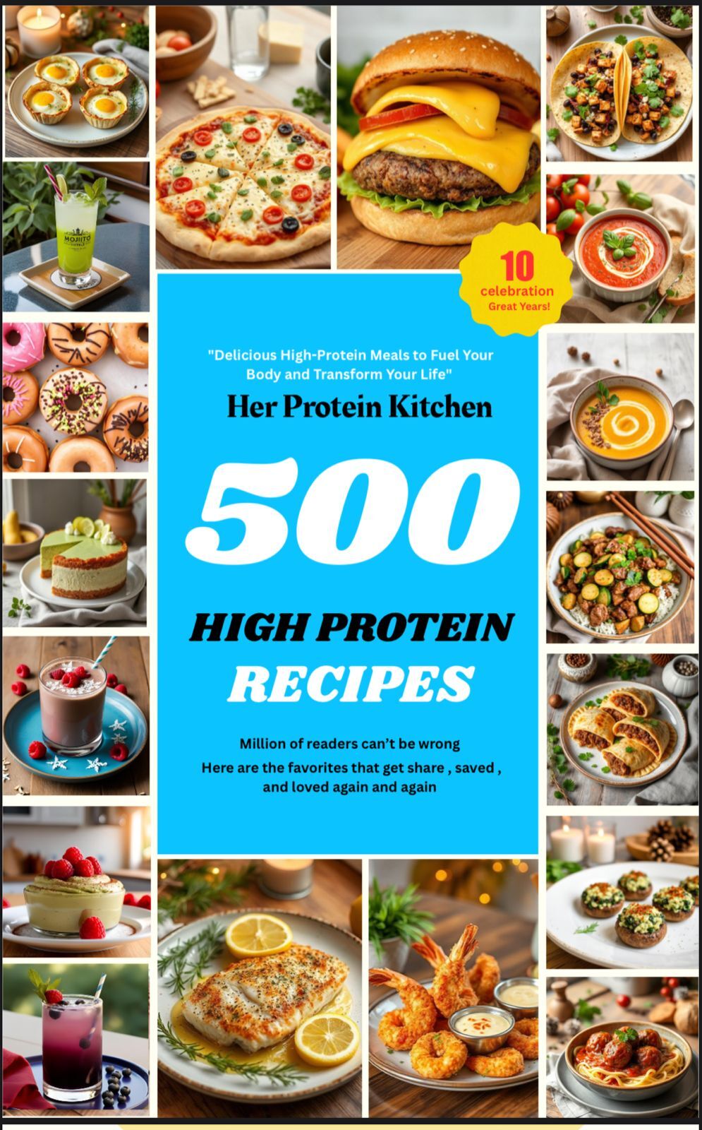 Her protein kitchen 500 high protein recipes (copy)