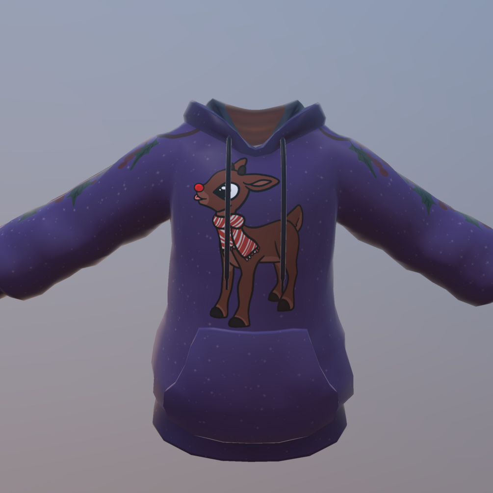 Rudolph Waggan Baggy Hoodie