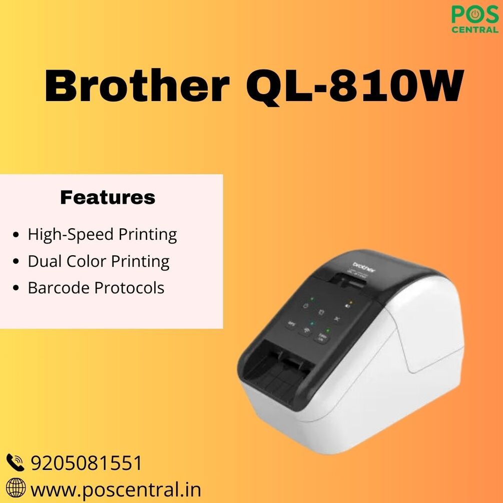 Brother QL-810W Wireless Printer – Preferred Choice for Professionals