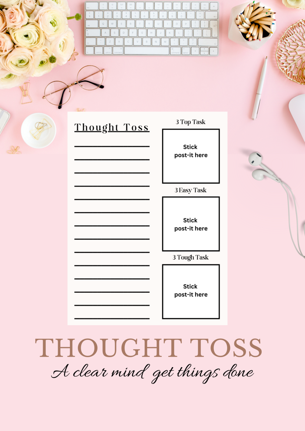 Thought Toss Checklist