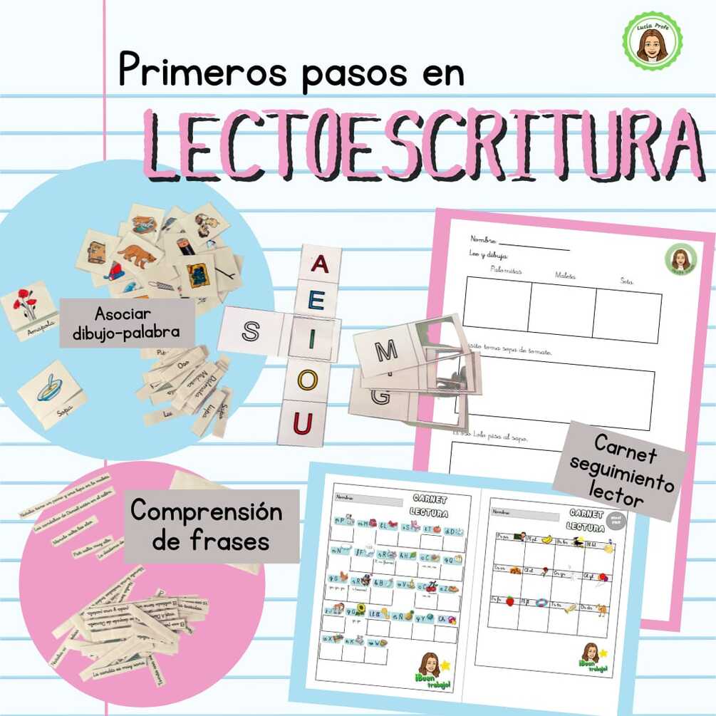 Pack lectoescritura