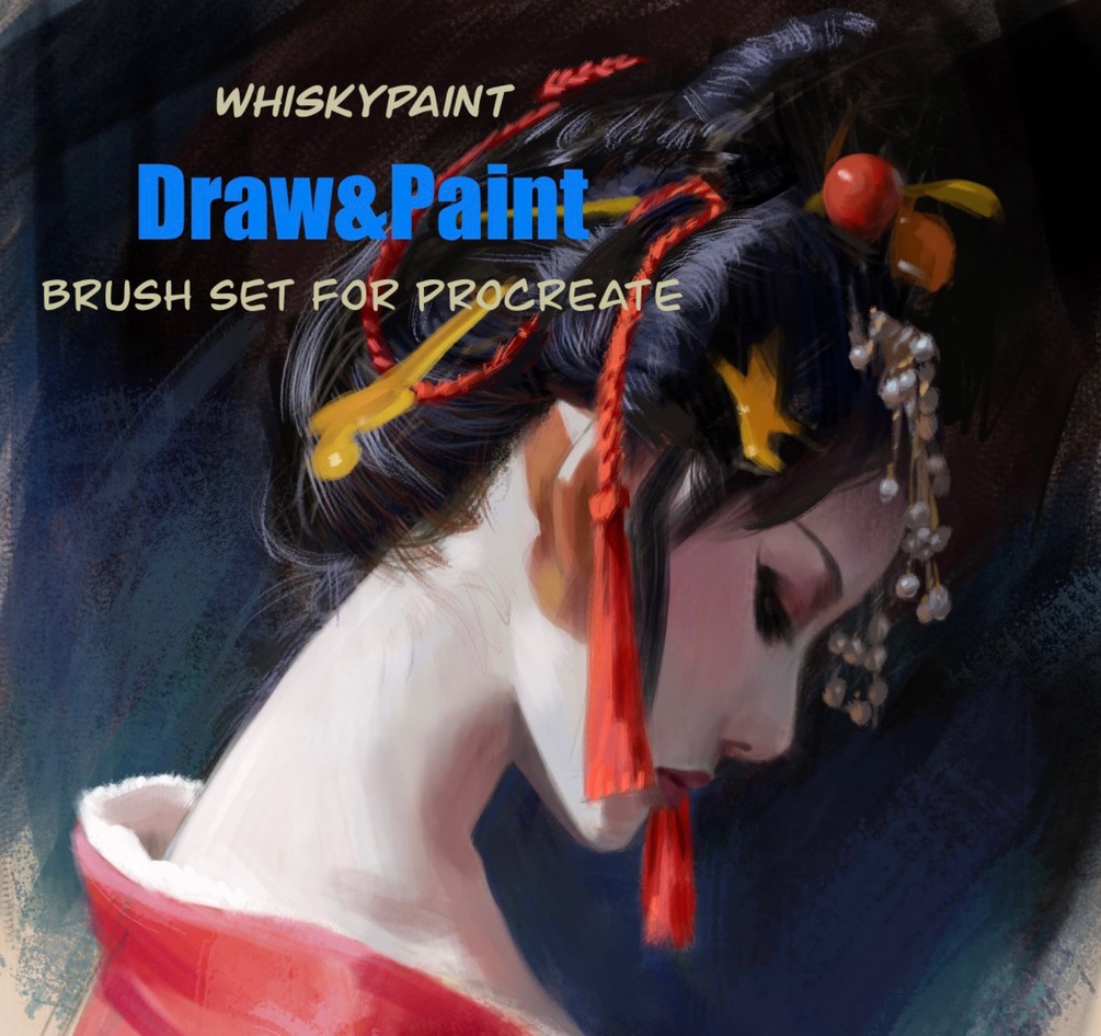 Draw&Paint core brush set for Procreate