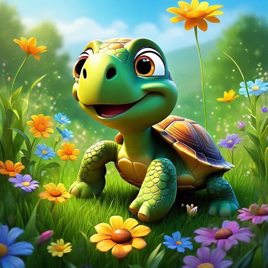 The Turtle Who Wanted to Fly