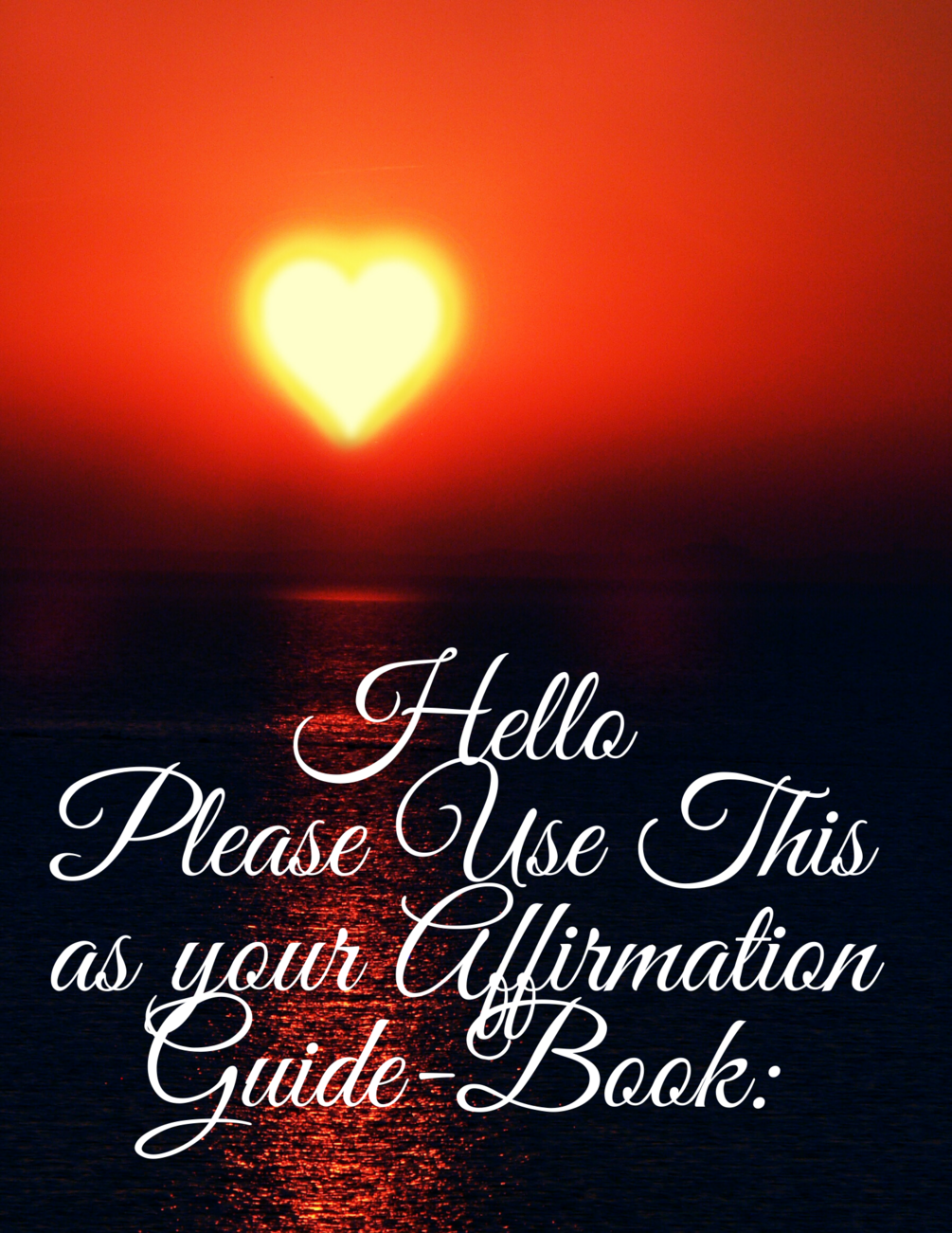 Feminine Affirmation Checklist