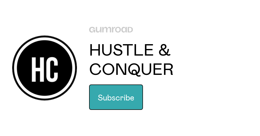 HUSTLE & CONQUER